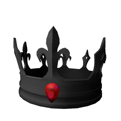 Dark Ruby Crown Large | Roblox Item - Rolimon's