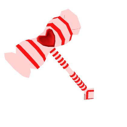 Valentines Heart Hammer - Red | Roblox Item - Rolimon's