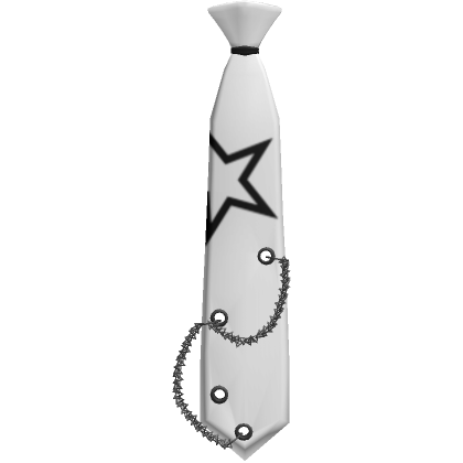 Luxurious Rockstar Tie [Light] | Roblox Item - Rolimon's