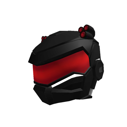 Black Military Mecha Helmet | Roblox Item - Rolimon's