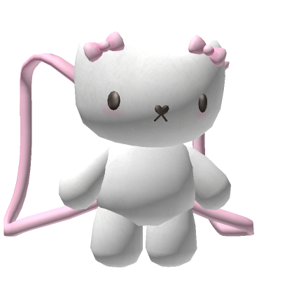 Pink Kawaii Cat Backpack (1.0) | Roblox Item - Rolimon's