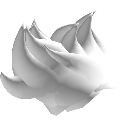 Messy Hair Tuft - White | Roblox Item - Rolimon's