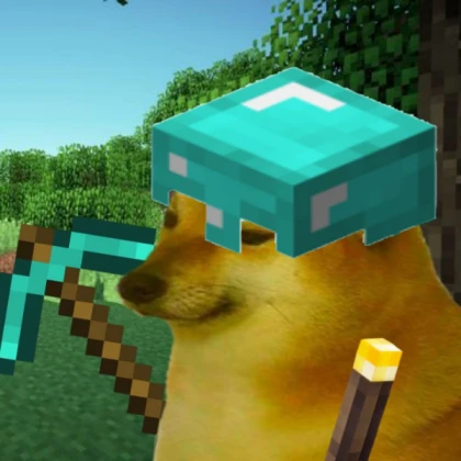 Images/Cheems dog minecraft edition