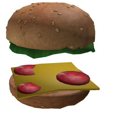 Cute Burger Hat | Roblox Item - Rolimon's