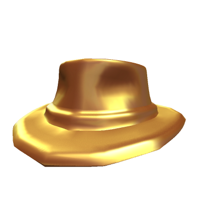 Classy Golden Fedora | Roblox Item - Rolimon's