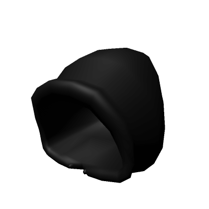 Capucha Negra Básica - Roblox