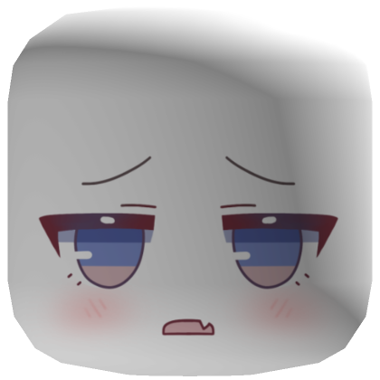 Tired Cute Chibi Face | Roblox Item - Rolimon's