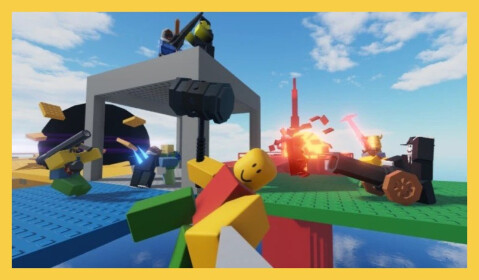 [CROSSOVERS COLLAB ] 무기 혼돈 - Roblox