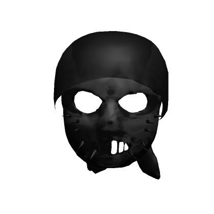 Black Horror Mask and head wrap | Roblox Item - Rolimon's