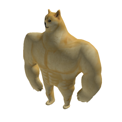 Terno de Meme de Doge Muscular - Roblox