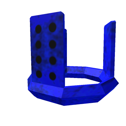 Blue Rusty Dice Crown | Roblox Item - Rolimon's