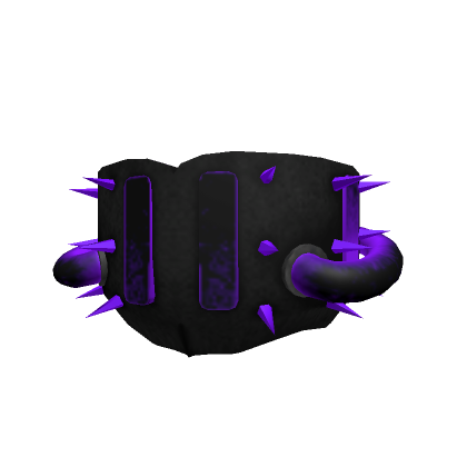 Purple Toxic Spiked Mask | Roblox Item - Rolimon's