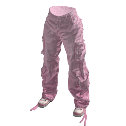 Pink Urban Baggy Cargos | Roblox Item - Rolimon's