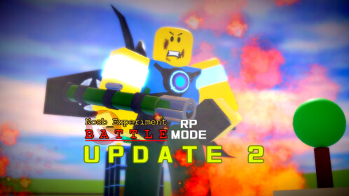 Noob Experiment Battle (MODO RP) (ACTUALIZAÇÃO 2, PARTE 1) - Roblox