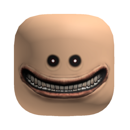 🙂 Big Smiling Face Mask - Light | Roblox Item - Rolimon's