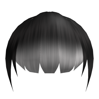 Black Bangs w/ White Fade | Roblox Item - Rolimon's