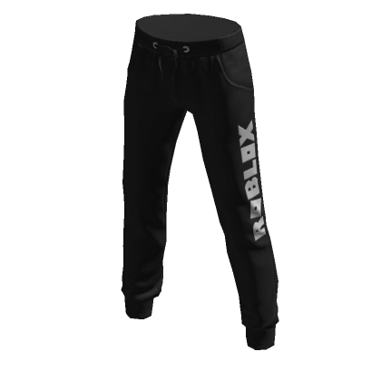 Pantalones deportivos casuales - Negros - Roblox