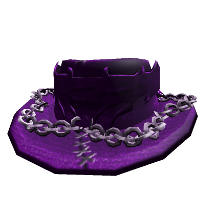 Purple Chained Reaper Hat | Roblox Item - Rolimon's