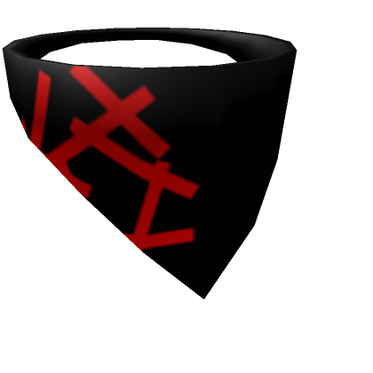 Red Graffiti Bandana | Roblox Item - Rolimon's