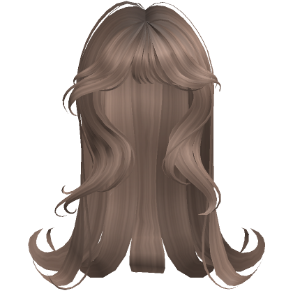 cheveux de fille idole emblématique lait marron - Roblox