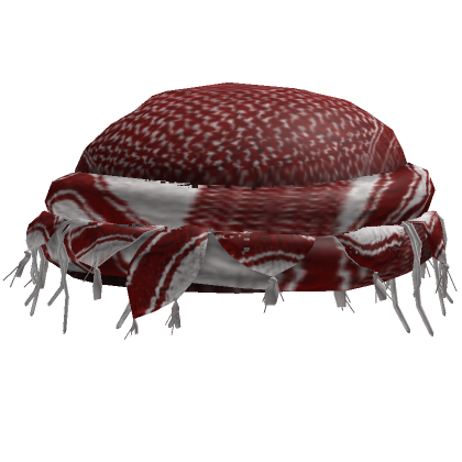 Dark Red Traditional Keffiyeh / Turban | Roblox Item - Rolimon's
