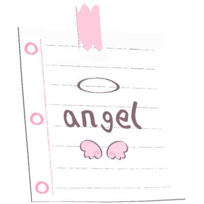 angel note ♡ | Roblox Item - Rolimon's