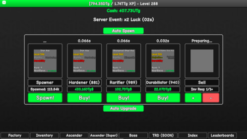 [🔥GLOBAL🔥] Axe Gui Factory | Damage Loop — Roblox Scripts | ScriptBlox