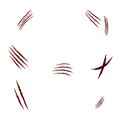 Scars Combo - Dark Red | Roblox Item - Rolimon's