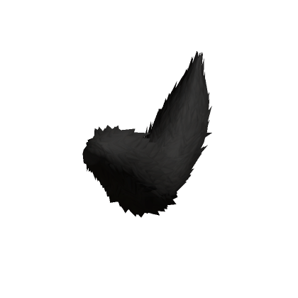 Animated Wolf Tail Black | Roblox Item - Rolimon's