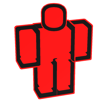 (1.0) Red Double Outline Full Avatar | Roblox Item - Rolimon's