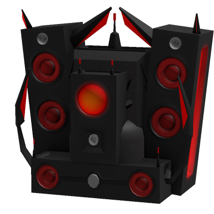 Titan Red Speaker Head | Roblox Item - Rolimon's