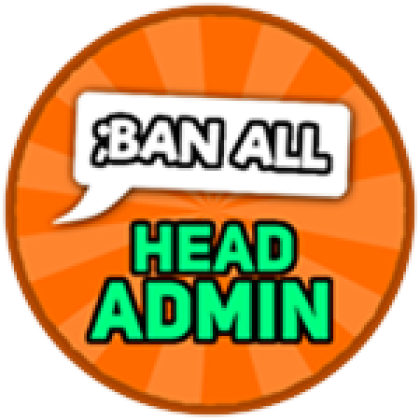 Head Admin - Roblox