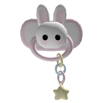 Bunny Pacifier Charm | Roblox Item - Rolimon's