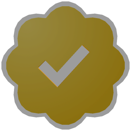 Golden Checkmark | Roblox Item - Rolimon's
