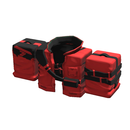 Red Mecha Cyber Jacket (1.0) | Roblox Item - Rolimon's