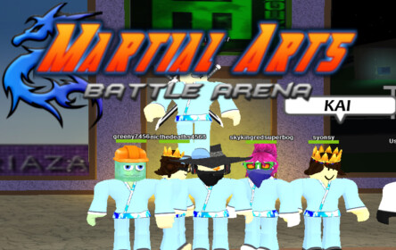 Arena de Batalha de Artes Marciais - Roblox