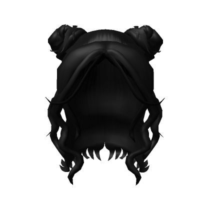 Black emo goth hair | Roblox Item - Rolimon's