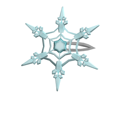 SnowFlake Hair Clip | Roblox Item - Rolimon's