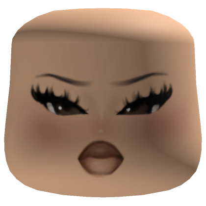 Matte Mink Makeup Cheeks Head Light Skin Tone | Roblox Item - Rolimon's