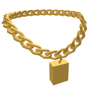 Gold Links Chain Necklace | Roblox Item - Rolimon's