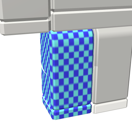 White Blocky R15 Outline Avatar - Roblox