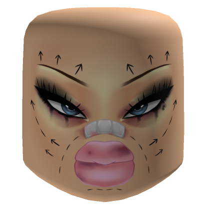 Trashy Horrific Botched Diva | Narrow Head | Roblox Item - Rolimon's