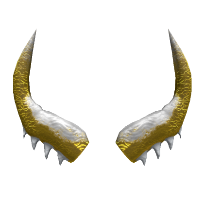 (SALE!) Golden Frigid Horns | Roblox Item - Rolimon's