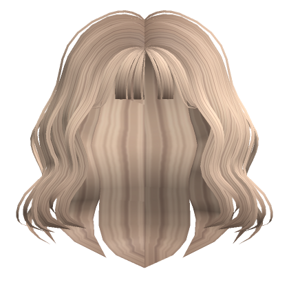 Blonde Short Wavy Hair | Roblox Item - Rolimon's