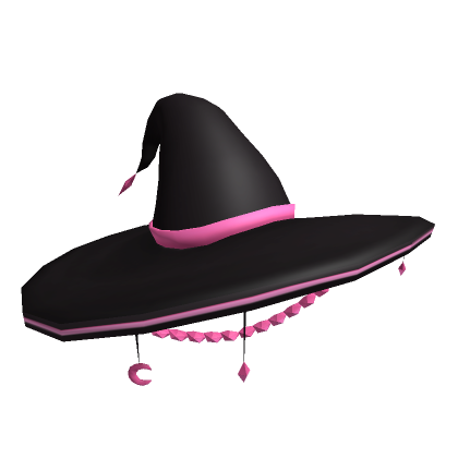 Pink Star Stellar Witch Hat | Roblox Item - Rolimon's