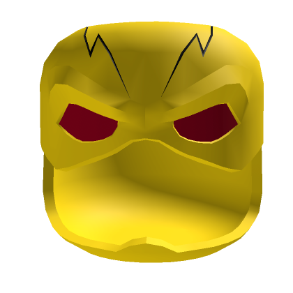 Thunder Hero Yellow Mask | Roblox Item - Rolimon's