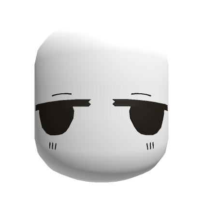Blush Pout Mask White | Roblox Item - Rolimon's