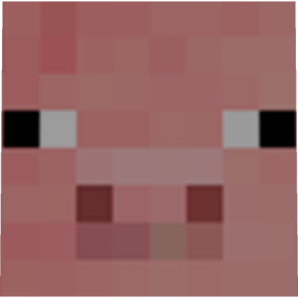 Pixelated Pig Head | Roblox Item - Rolimon's