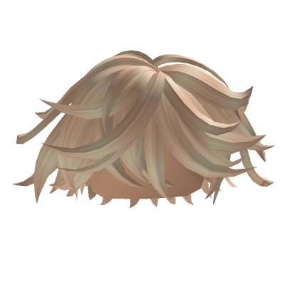 Blonde Wavy Boy Hair - Roblox