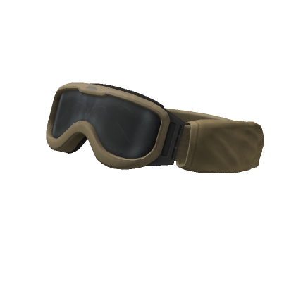 Tan PASGT/LWH Goggles [Side Cover] | Roblox Item - Rolimon's